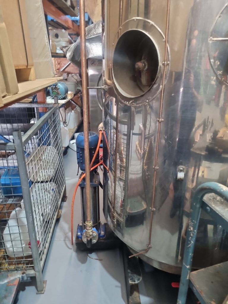 THERMAL PRESSURE 10HP GAS BOILER - Universal Drycleaning Solutions