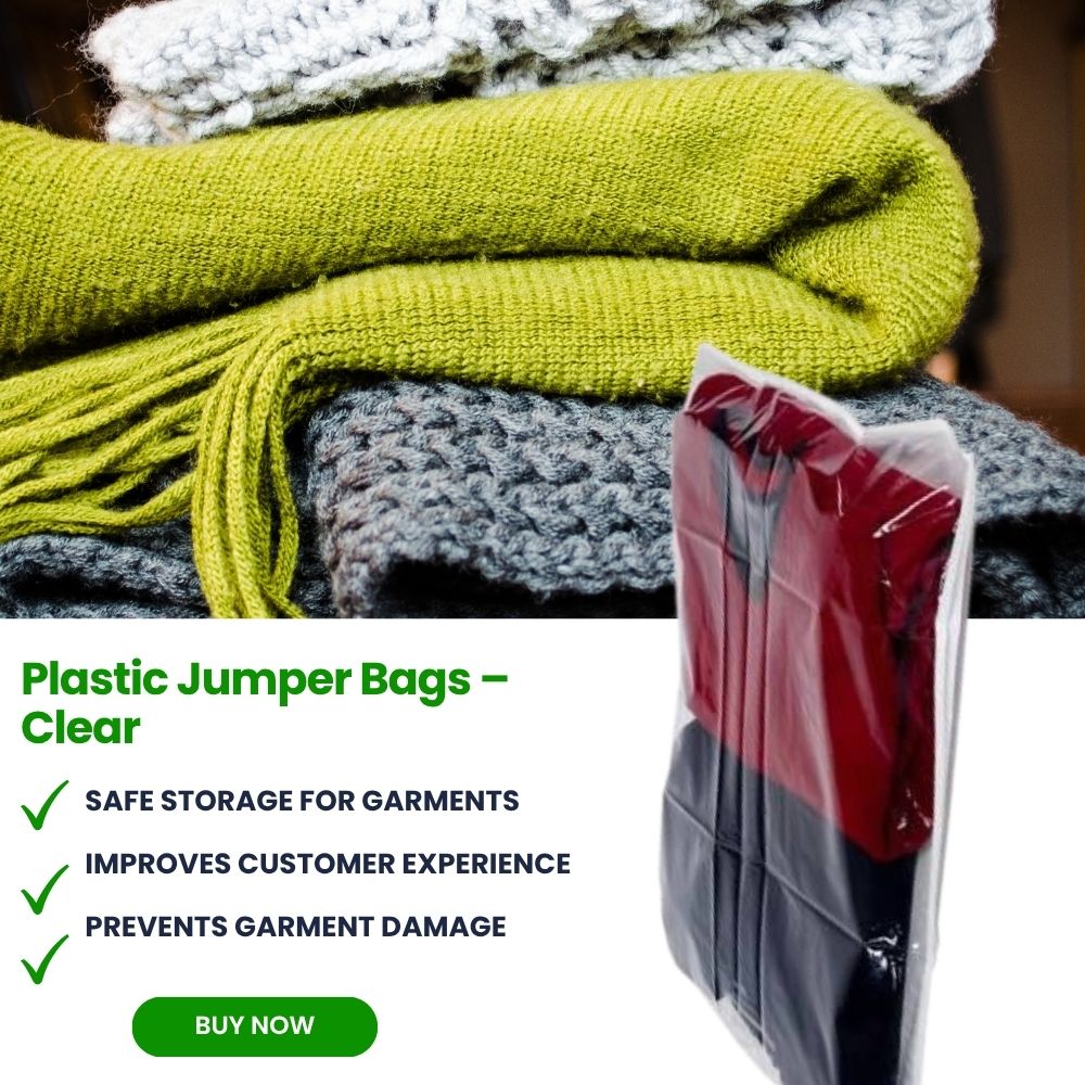Buy Jumper Bags for Your Dry Cleaning Business - Australia & NZ